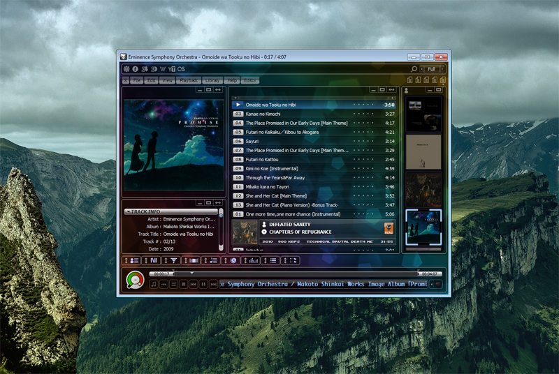 foobar2000のオリジナルスキン展覧会: 【PCオーディオ】 foobar2000＋WASAPIであそぼう